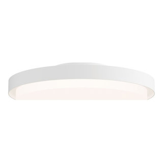Maxim Lighting Float 1-Light 12" LED Flush Mount, White - Modern - Flush-mount Ceiling Lighting ...