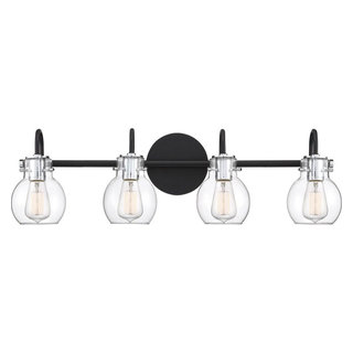 4 Light Transitional Extra Large Vanity Light Fixture Approved for Damp ...