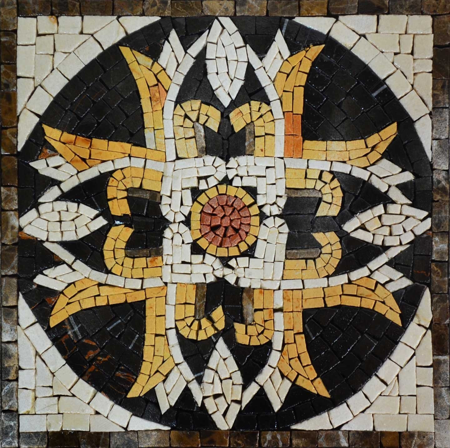 Mosaic Accent, Antirrhinum Majus, 20" x 20" - Traditional - Tile Murals ...
