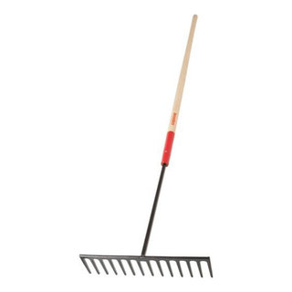 Razorback 63125 Asphalt & Tar Rake, 60" Handle, 14 Tines - Forks Rakes ...