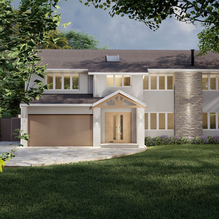 75 Most Popular 75 Beautiful Stucco Exterior Ideas & Designs Design ...