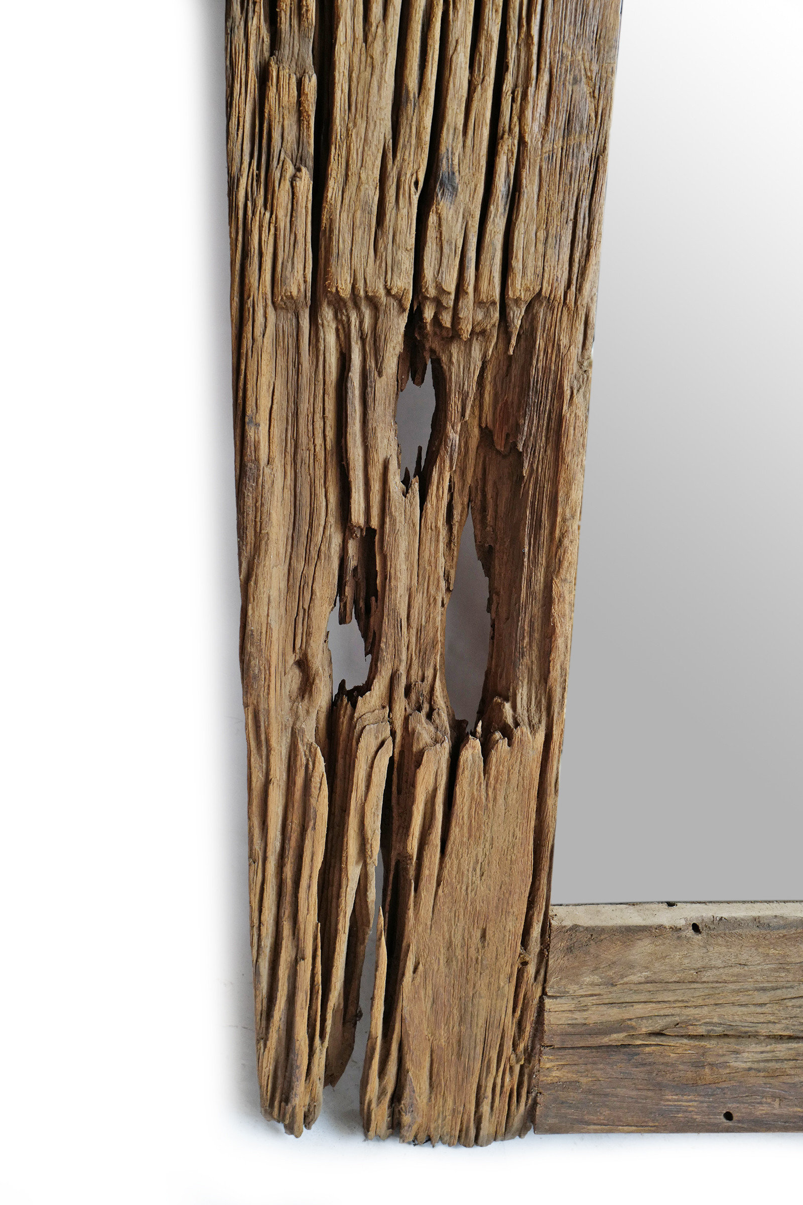 Rustic Railroad Wood Mirror - Rustic - Wall Mirrors - by Design Mix ...