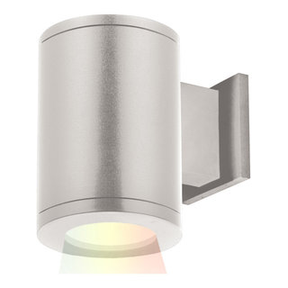 Tube Architectural 5" LED Color Changing Wall-Light Straight Narrow ...