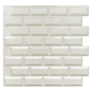 White Brick 3D Wall Panels - Contemporary - Wall Panels - by Dundee ...