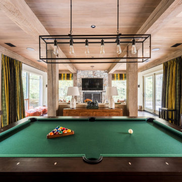 75 Wood Wall Game Room Ideas You'll Love - May, 2022 | Houzz