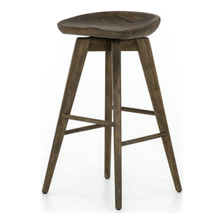 Paramore Swivel Bar Stool - Craftsman - Bar Stools And Counter Stools ...