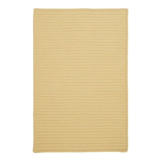 Simply Home Solid Rug, Pale Banana, 5'x8', 5'x8' - Contemporary ...