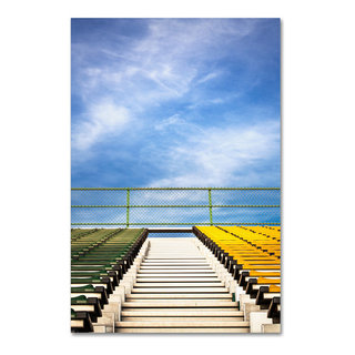 Jason Shaffer 'Stadium' Canvas Art, 12 x 19 - Contemporary - Prints And ...