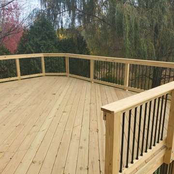 Pressure Treated Railing - Photos & Ideas | Houzz