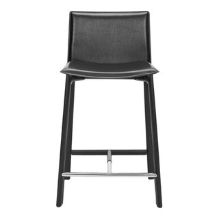 Lori 24 '' Counter Stool set of 2 Black - Transitional - Bar Stools And ...