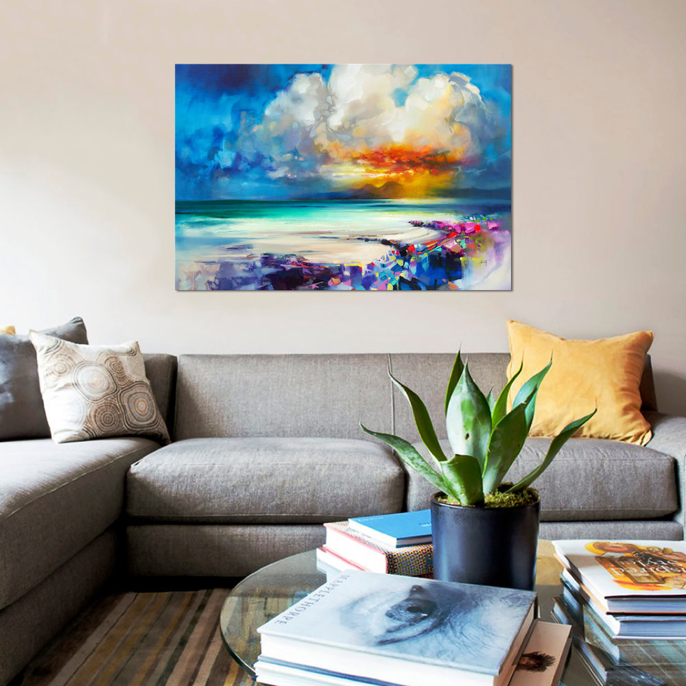 Golden by Scott Naismith Art Print, 12" x 18" x 1.5" - Contemporary ...