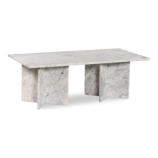 Verona Marble Coffee Table - Contemporary - Coffee Tables - by Meridian ...