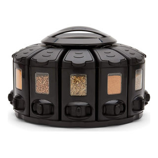 Kitchen Art 25004 Select-A-Spice Auto-Measure Pro Carousel, Black ...