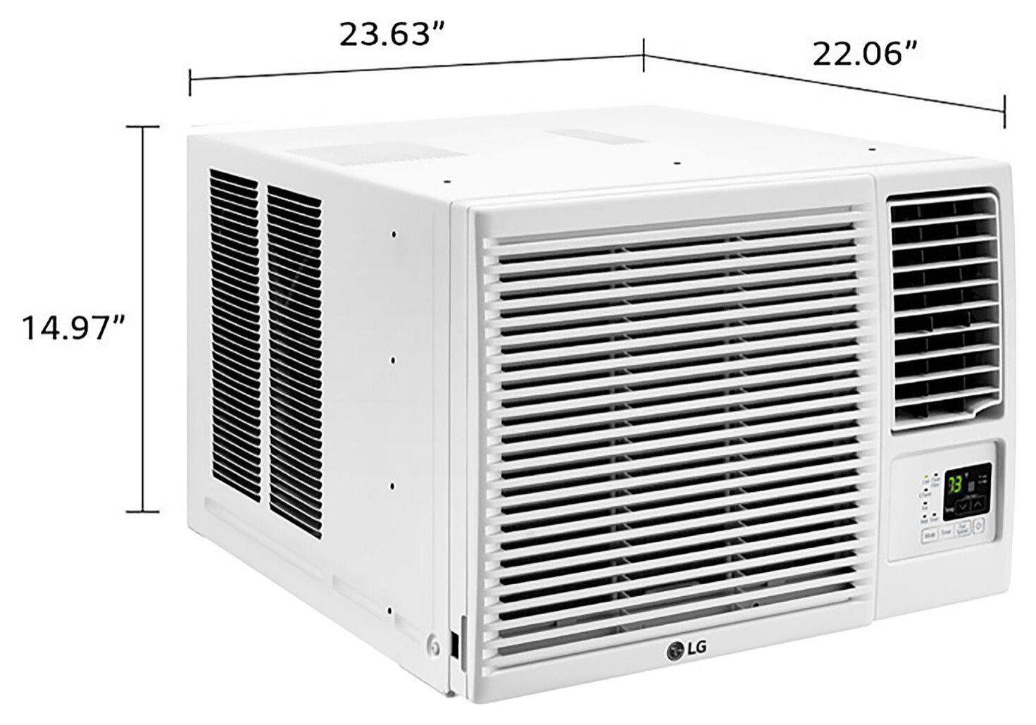 18,000 BTU 230V Dual Inverter Window Air Conditioner with Wi-Fi Control ...