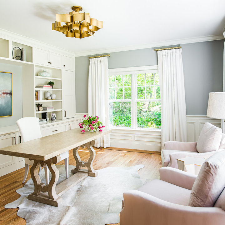 75 Wainscoting Home Office Ideas You'll Love - April, 2025 | Houzz