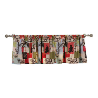 Greenland Rustic Lodge Valance Window, Valance - Rustic - Valances - by ...