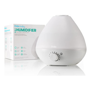 3-in-1 Humidifier With Diffuser and Nightlight, White., 0.5 Gallon Tank ...
