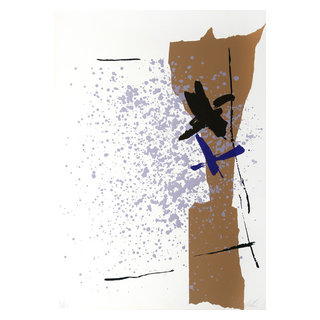 Kikou Saito, Paper Lake, Silkscreen With Collage - Contemporary - Fine ...