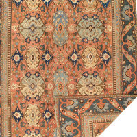 Rust Persian Antique Dorokhsh 9'x12'.9'' - Mediterranean - Area Rugs ...