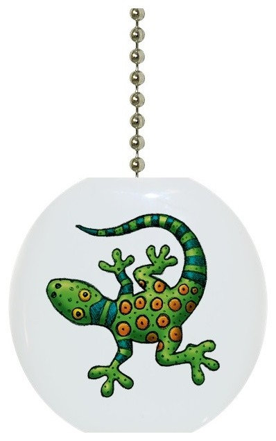 Gecko Lizard Ceiling Fan Pull - Traditional - Ceiling Fan Accessories ...