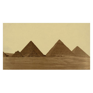 The Pyramids of Egypt Print, 16" x 20" - Contemporary - Prints And ...
