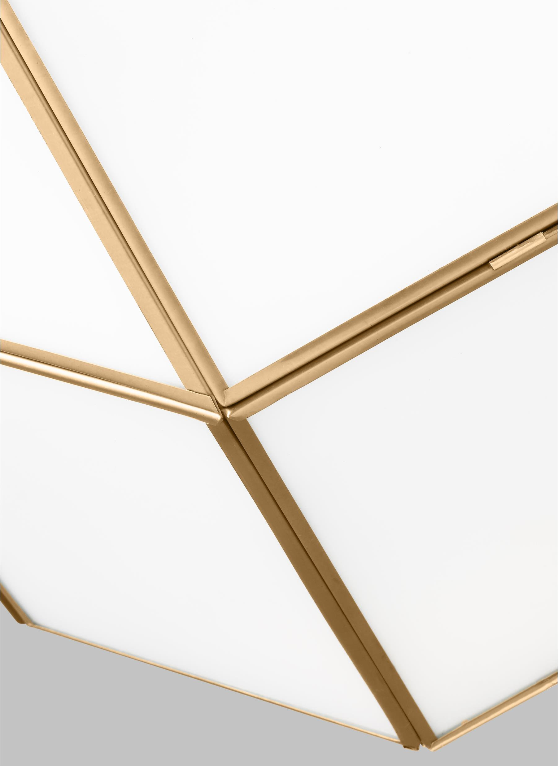 Morrison Two Light Ceiling Flush Mount, Satin Brass - Transitional ...