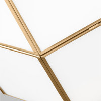 Morrison Two Light Ceiling Flush Mount, Satin Brass - Transitional ...