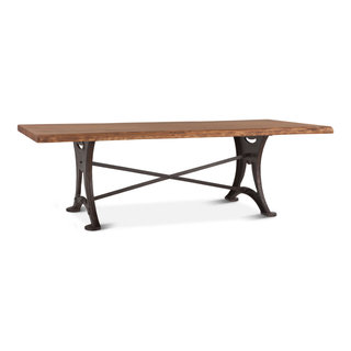 Blayne Live Edge Dining Table, 106" - Industrial - Dining Tables - by ...