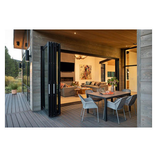 winter park mountain home - Rustic - Deck - San Francisco - by jennifer ...