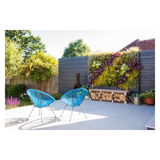 The Entertaining Terrace - Contemporary - Garden - Hampshire - by Simon ...