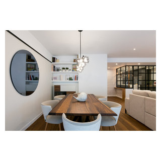 Con un estilo calmado y urbano - Mediterranean - Living Room - Other ...