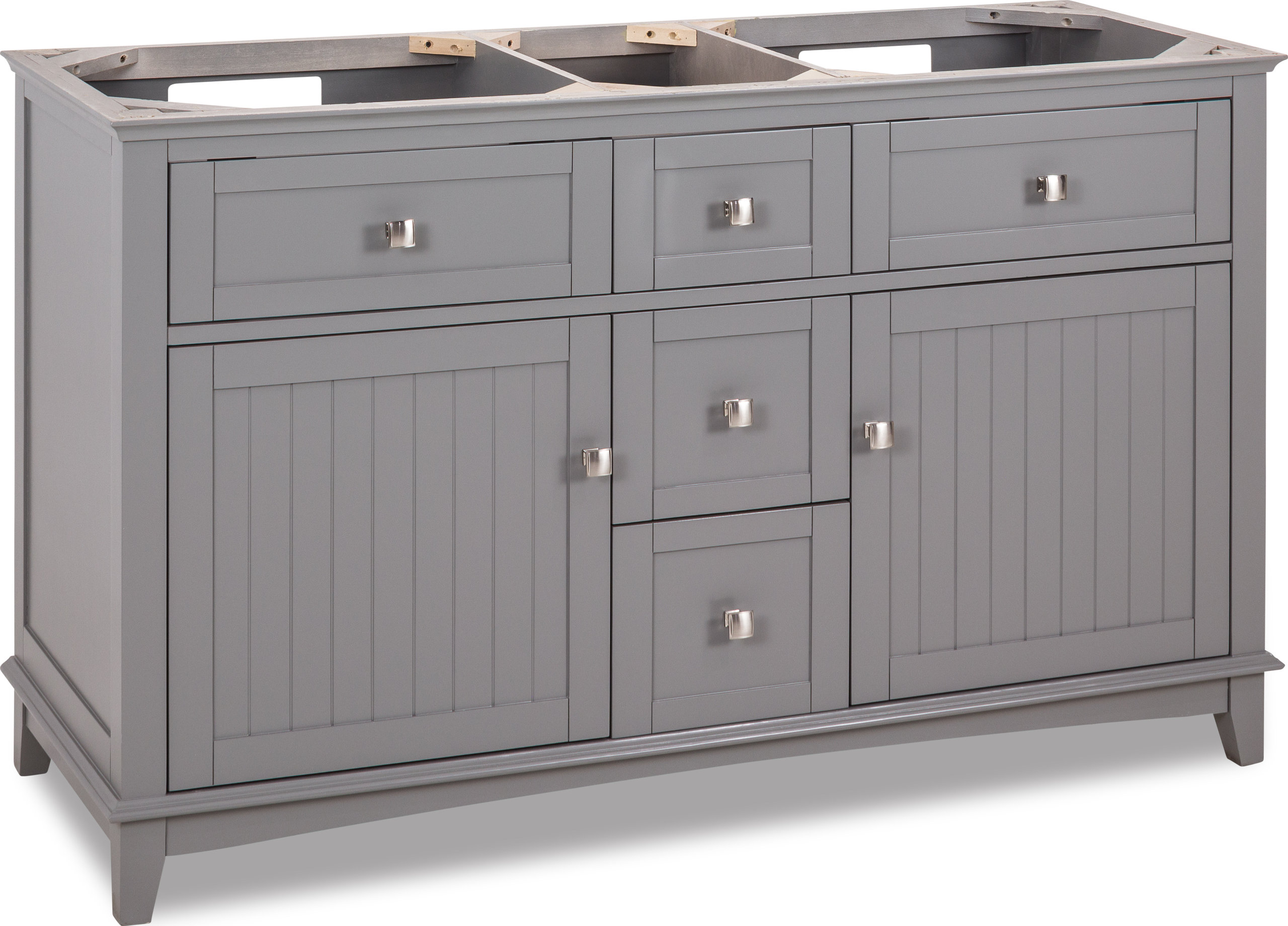 Jeffrey Alexander VN-SAV-60-GR-NT 59" Savino Vanity, Grey ...