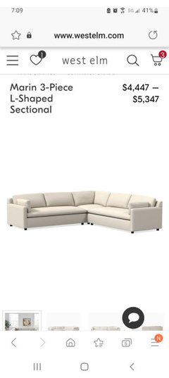 Has anyone had any experience with the Pottery Barn Performance fabric