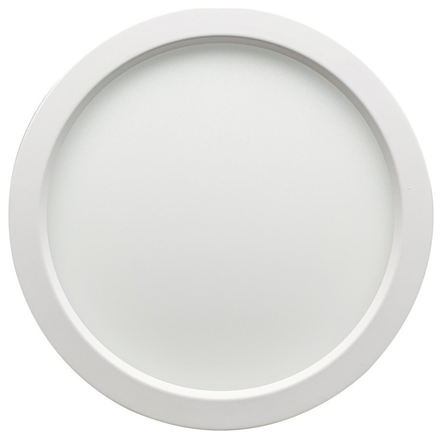 LED Disc Light in White - Modern - Flush-mount Ceiling Lighting - by ...