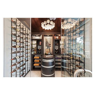 Coastal Beauty - Beach Style - Wine Cellar - Tampa - by Shorelines ...