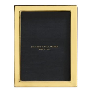 Cunill 24K Gold Plated Plain 1/2" Border Picture Frame, 5"x7 ...