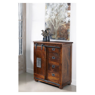 Chad Industrial Style 4 Drawer 1 Door Cabinet - Other - by Coast to ...