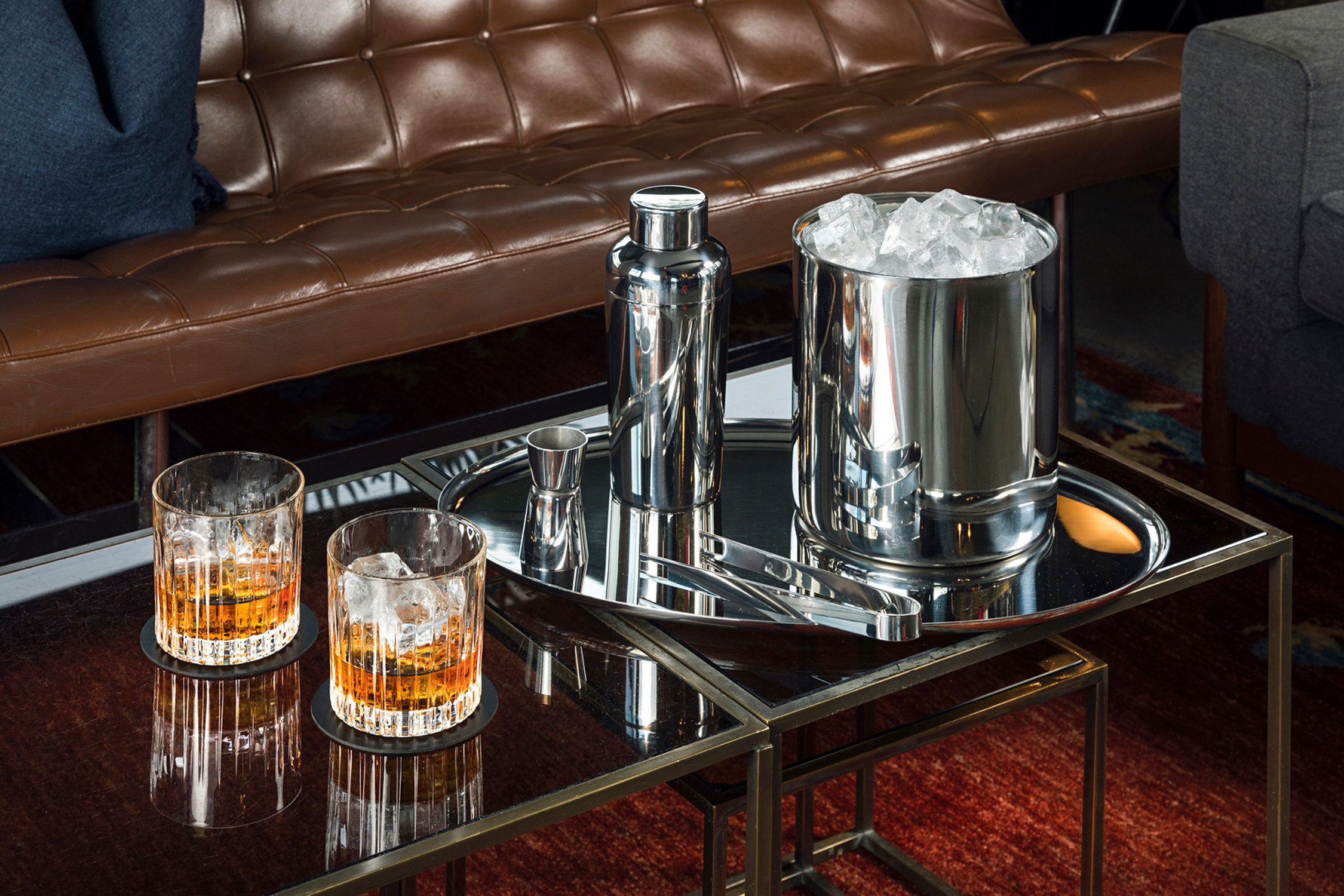 Stile By Pininarina Shaker Mirror - Traditional - Cocktail Shakers And ...