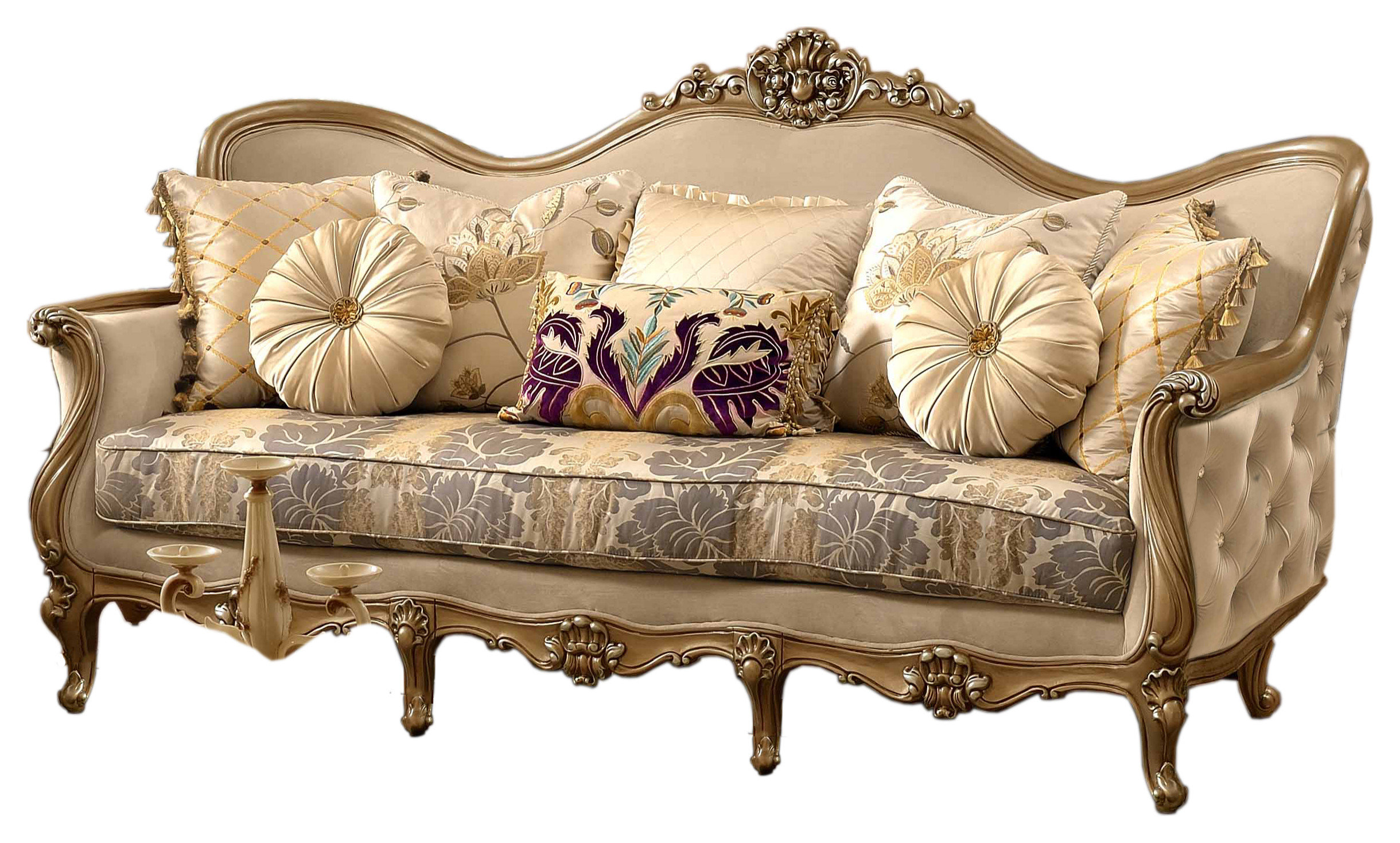 Infinity 3-Seat Upholstered Sofa - Victorian - Sofas - by Infinity ...