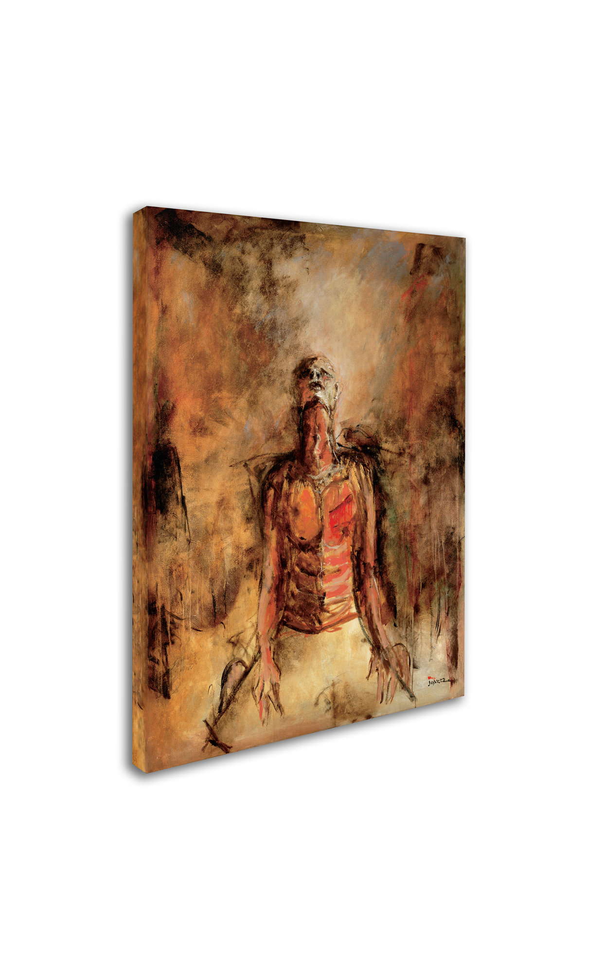 Joarez 'Totally Surrender' Canvas Art, 14"x19" - Traditional - Fine Art ...