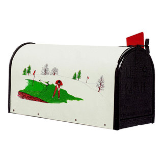 Bacova Fiberglass Wrapped Mailbox, Golf - Contemporary - Mailboxes - by ...