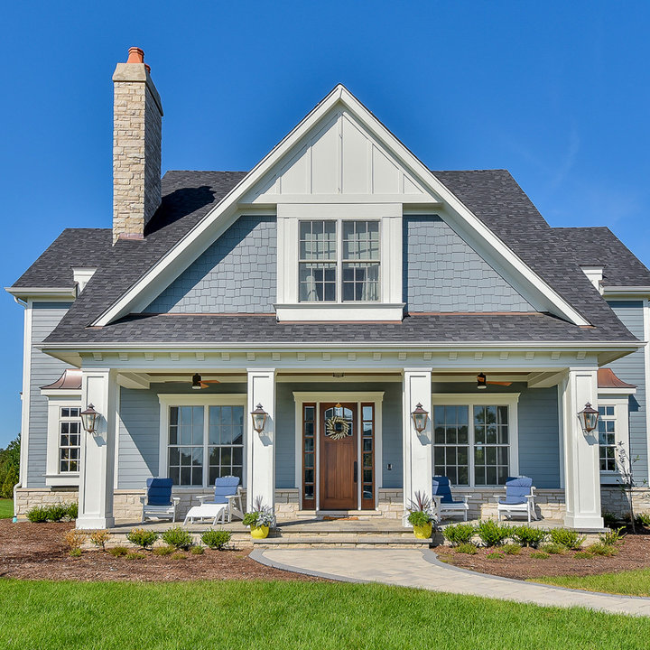 75 Transitional Exterior Home Ideas You'll Love - March, 2026 | Houzz