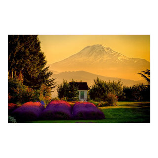 Nicholas Bielemeier Lavender Fields in Oregon Art Print, 30"x45 ...