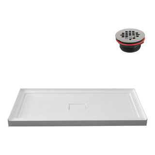 Streamline GB-613-456 48"x32"Alcove Acrylic Shower Base - Modern ...