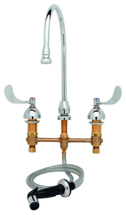 T&S Brass B-2347-05 Medical and Lavatory Faucet - Traditional - Kitchen ...