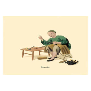 Shoemaker, 20" x 30" - Asian - Prints And Posters - by Buyenlarge Inc ...