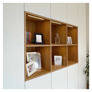 Stilvolle Wohnzimmerschrank Weiss Modern Fotos