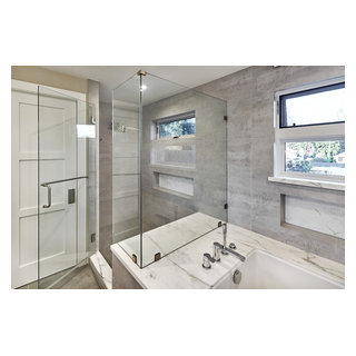 Los Altos Modern Prairie II - Transitional - Bathroom - San Francisco ...