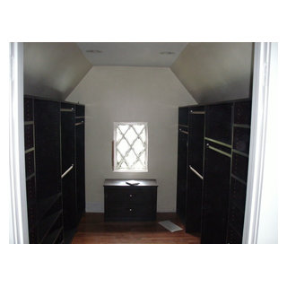 Walk-in closets Angled ceilings - Traditional - Austin - by Closets ...