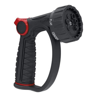 Pro Flo 7-Pattern Nozzle, Thumb Control, D-Grip - Modern - Garden Hoses ...